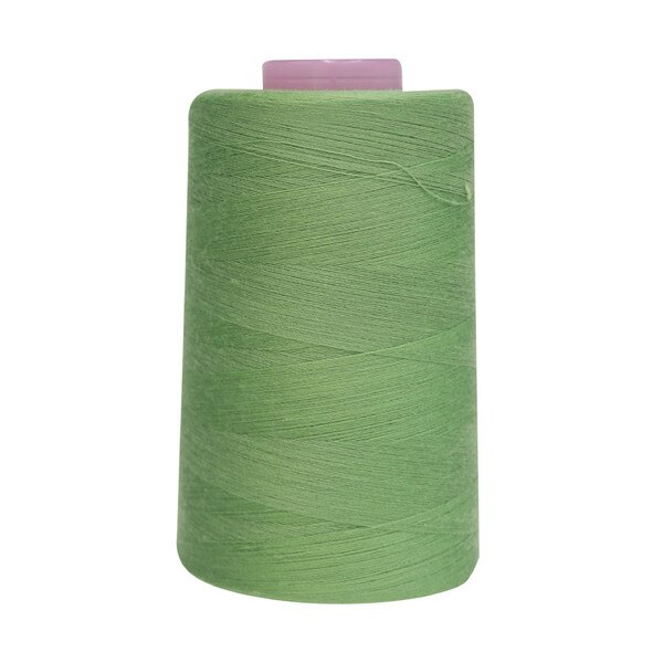 Hilo para costura Kingtex 075 verde 40/2 presentacion 5000 metros
